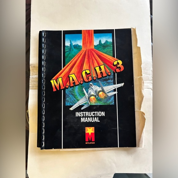 Other | Mach 3 Arcade Video Game Service Manual | Poshmark